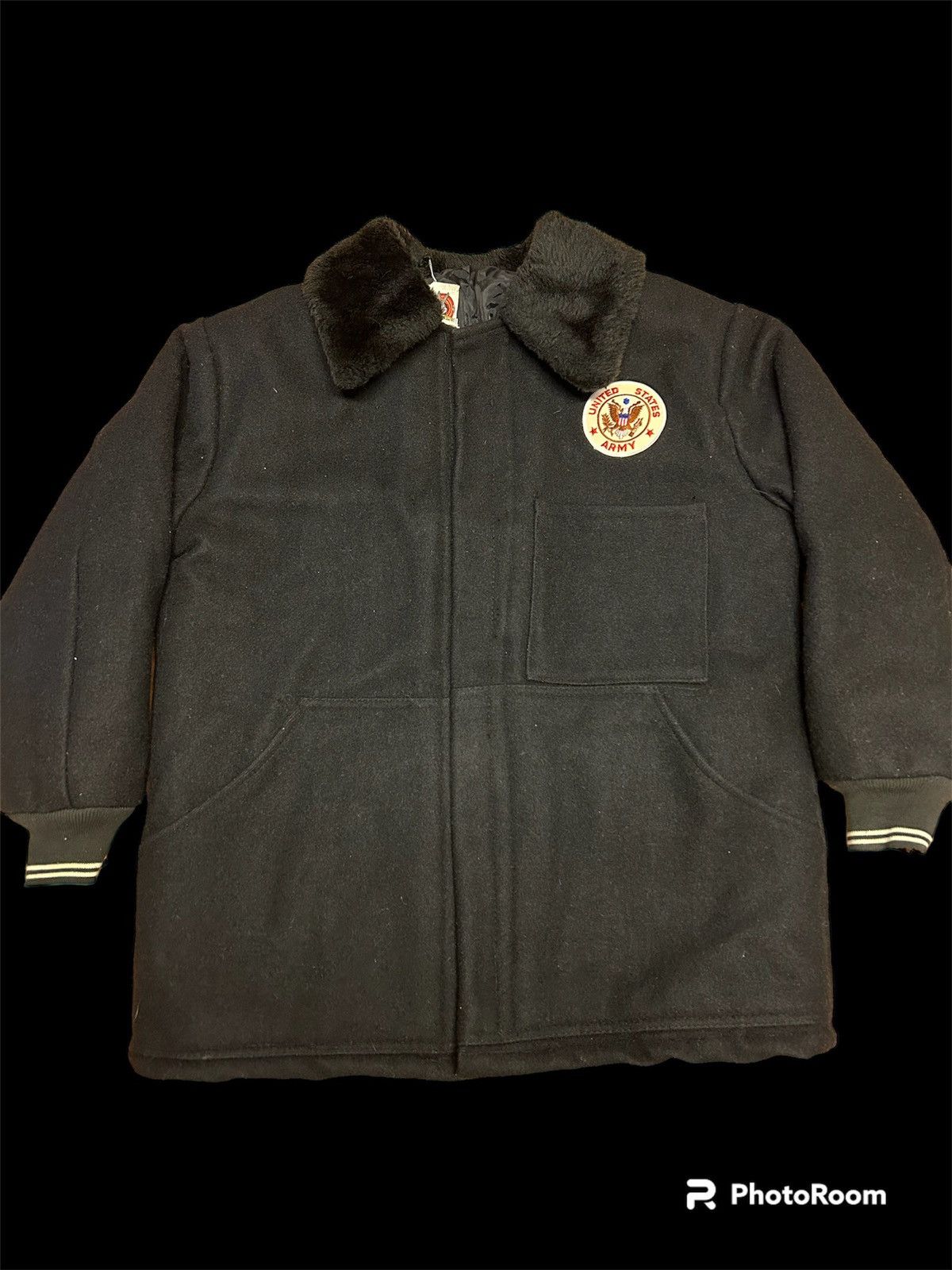 Vintage RARE Vintage 1996 Looney Tunes Heavy Wool Coat | Grailed