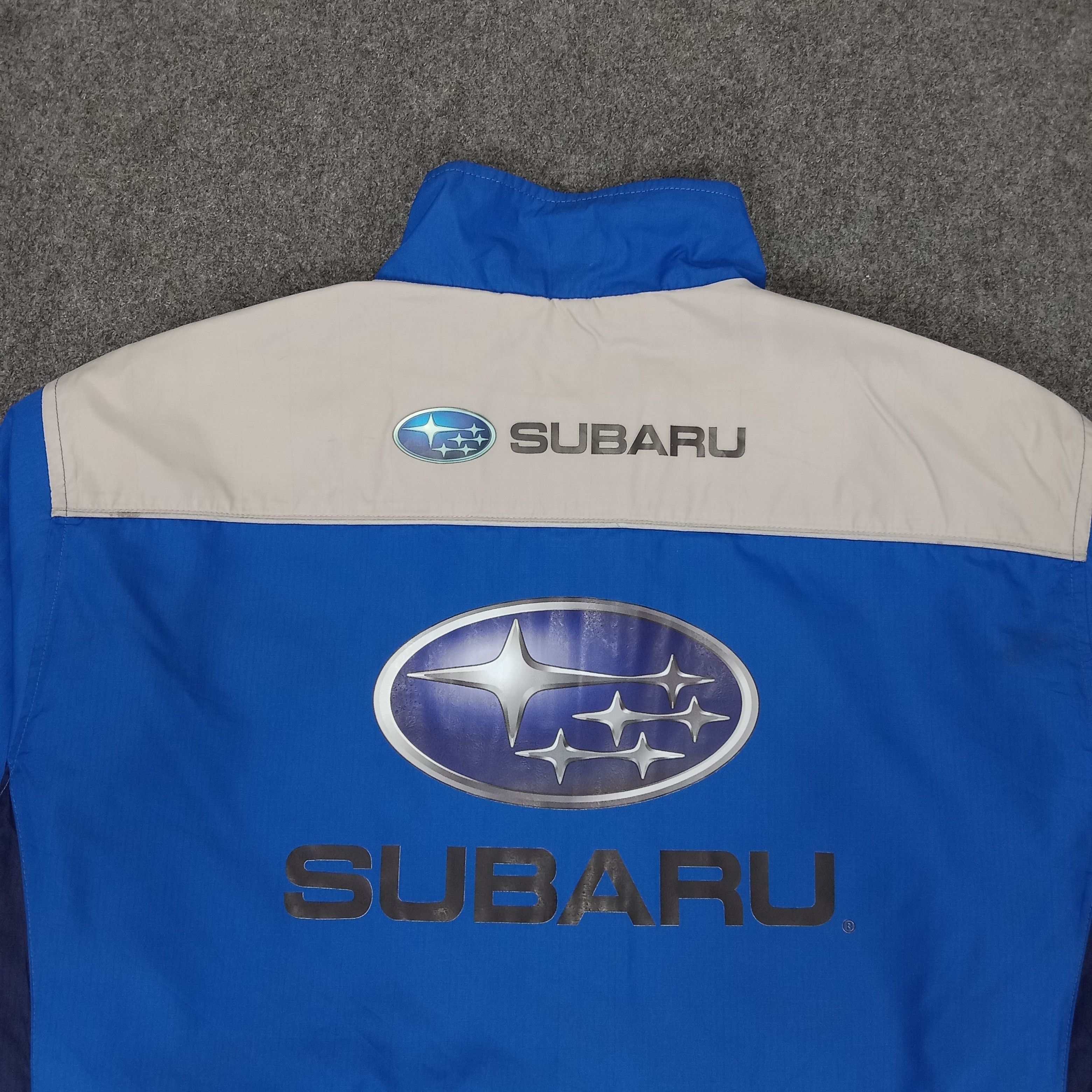 Racing × Vintage × Workers Subaru Racing Team Big Logo Custom Uniform ...
