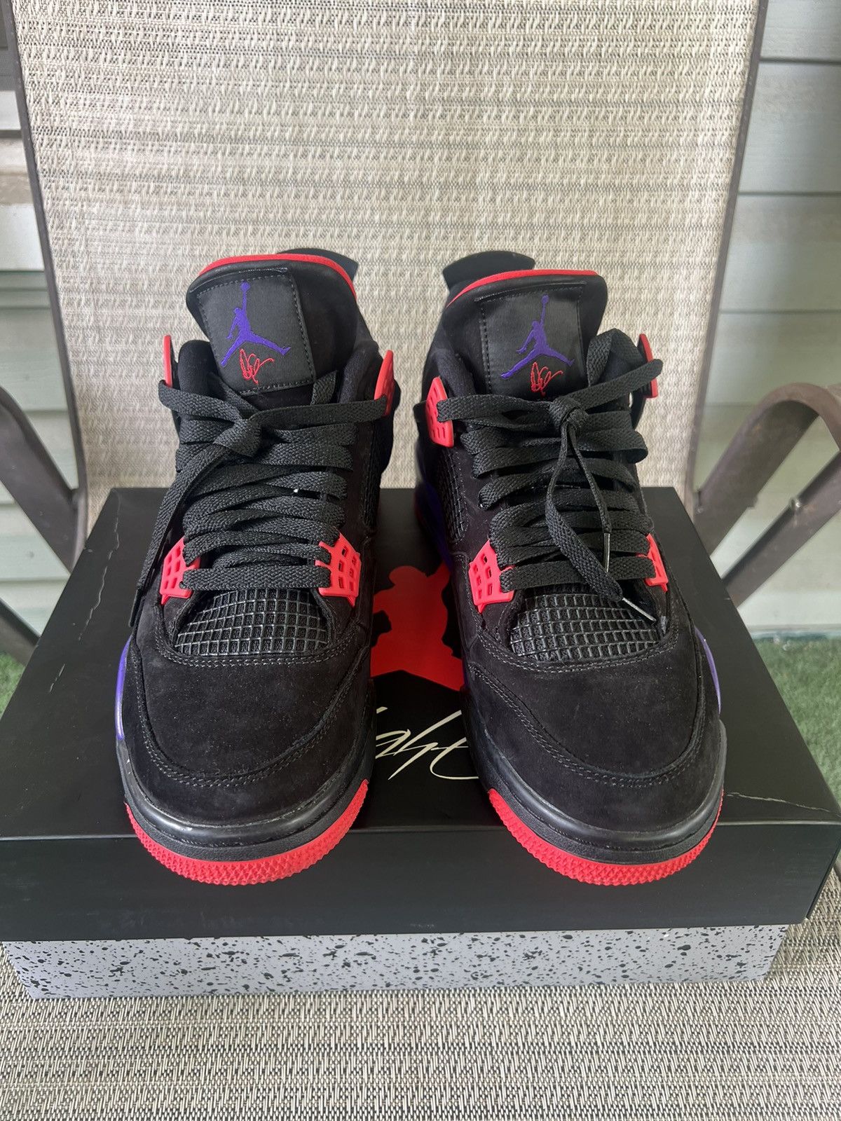 Nike Jordan 4 “raptors” | Grailed