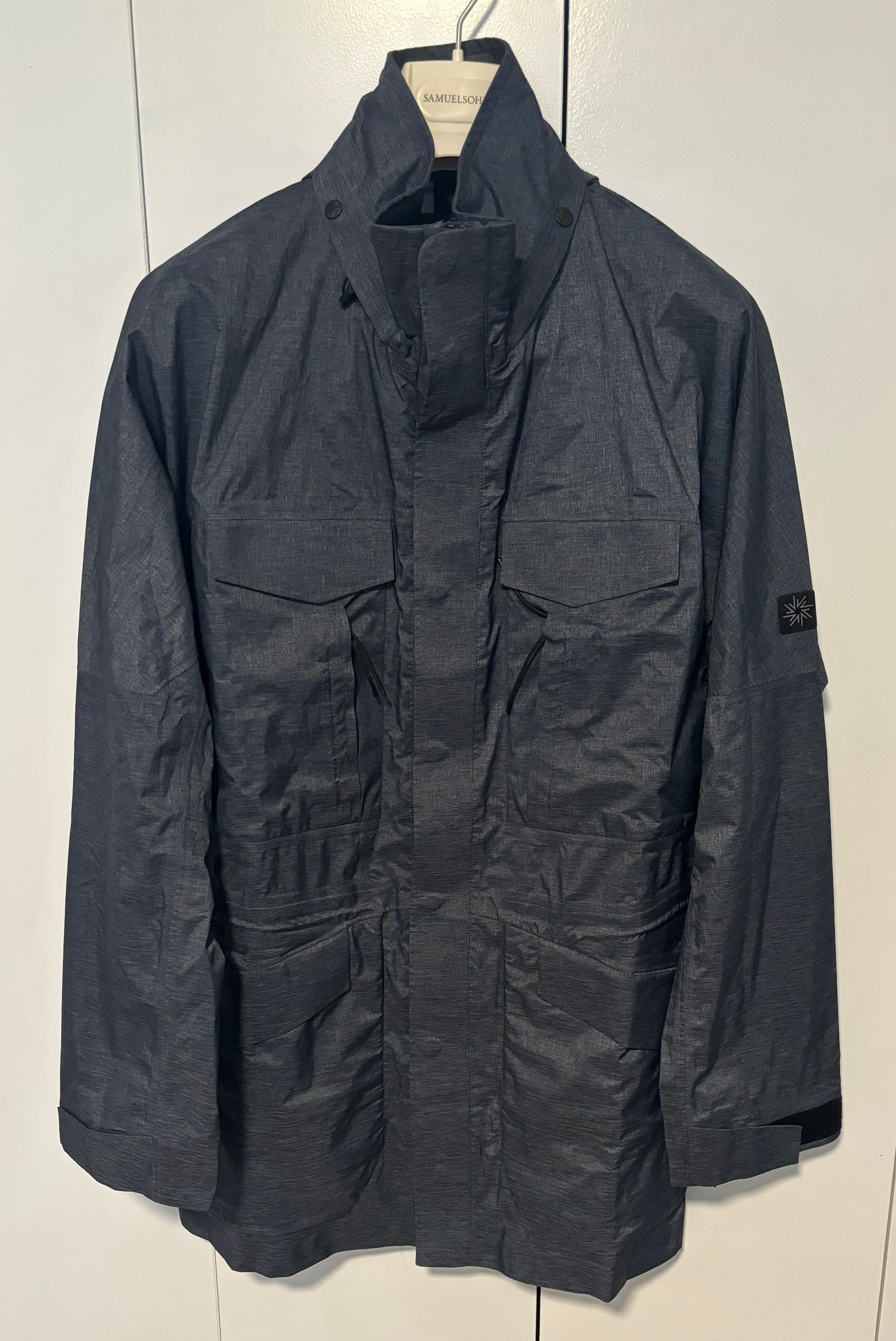 Isaora $445 ISAORA Gray M65 Field Jacket Rain Coat | Grailed