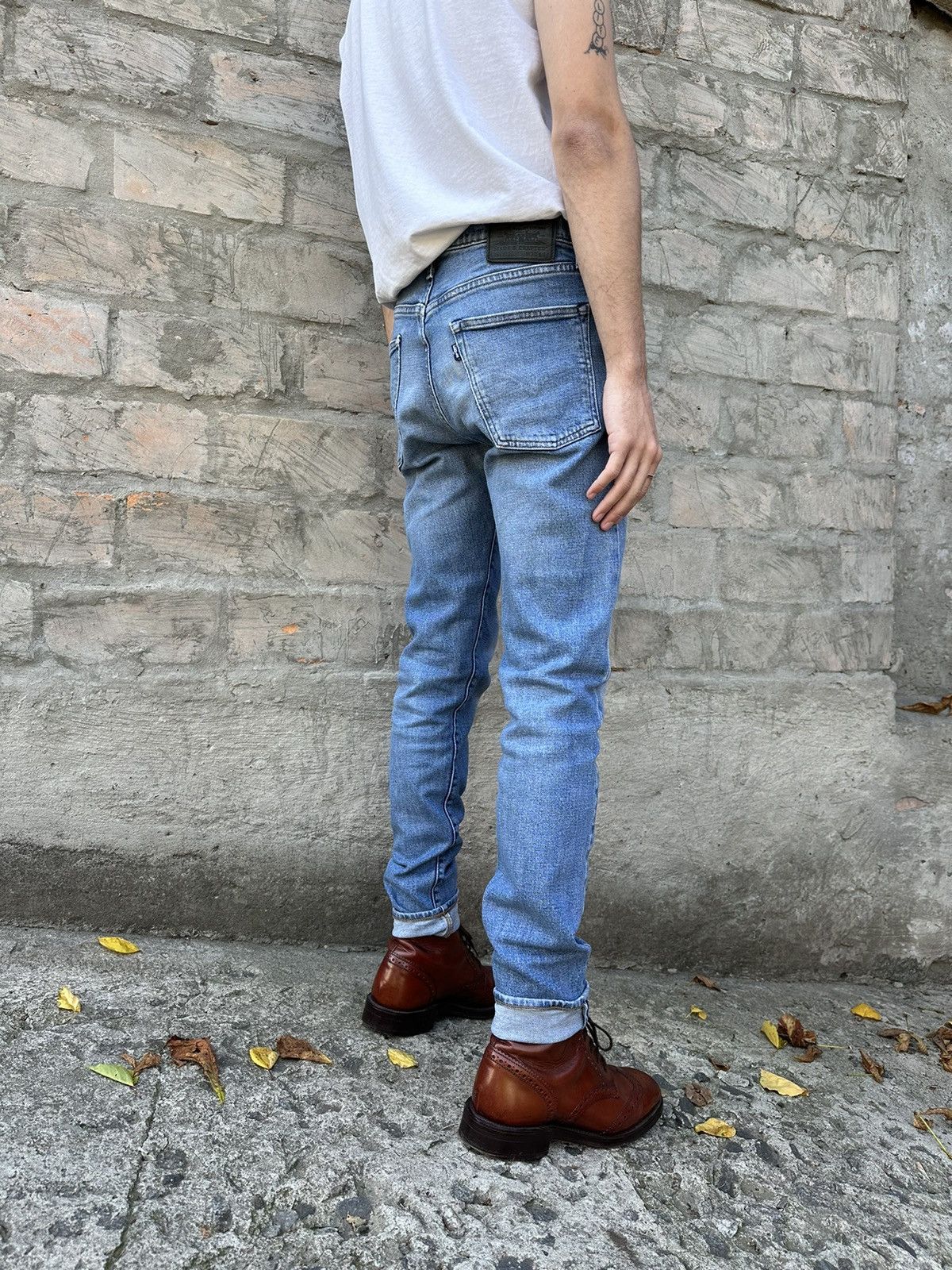 Levi's Levi’s 512 Made & Crafted Slim Taper Selvedge Denim Pants | Grailed