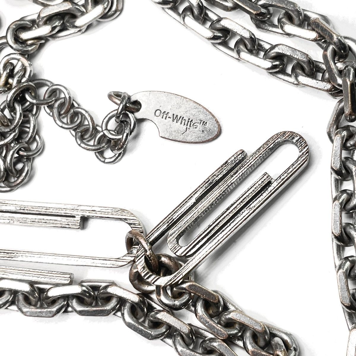 Off-White Off-White Industrial Paperclip chain | Grailed
