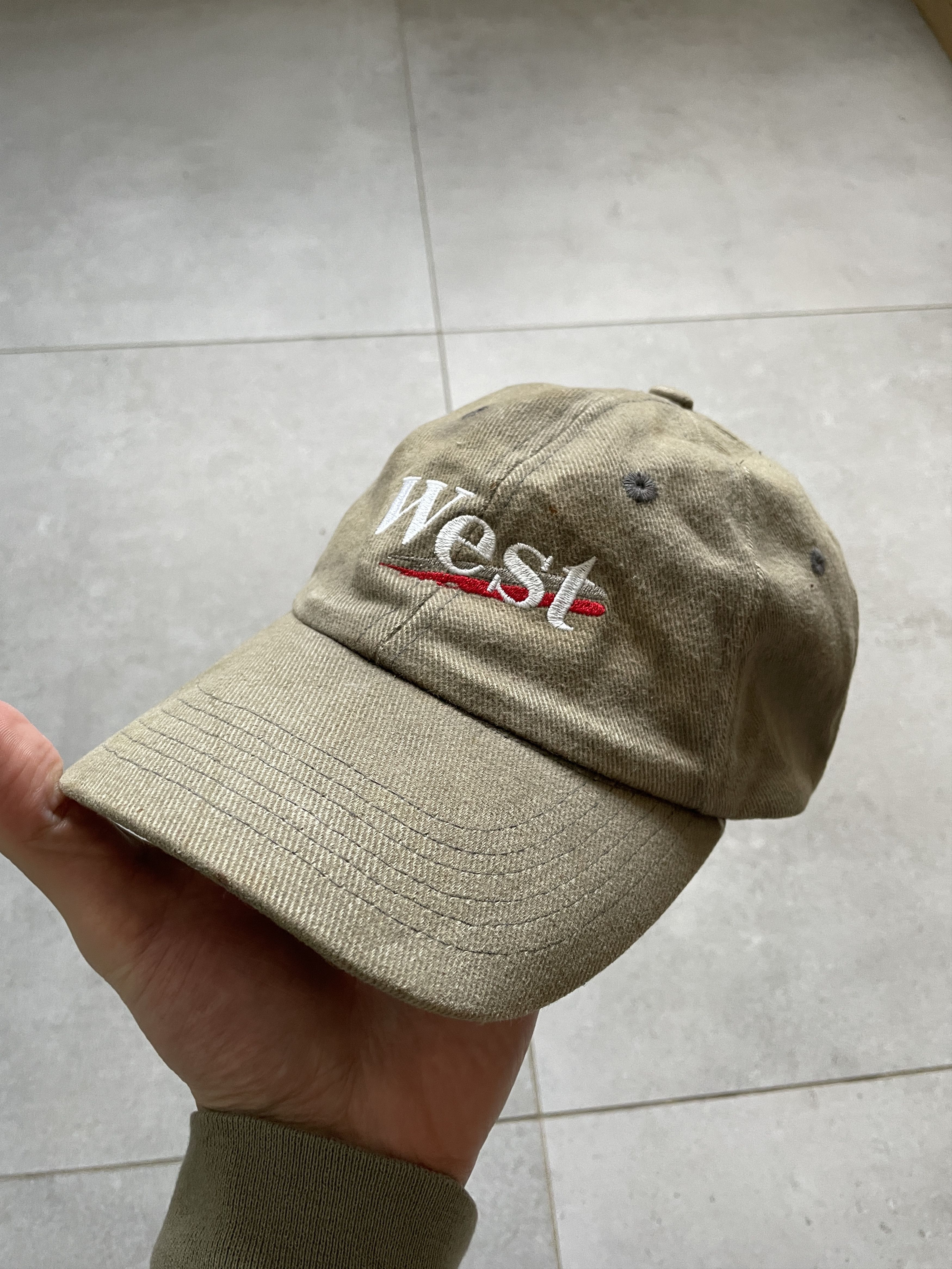Formula 1 × Racing × Vintage VINTAGE 90S WEST BEIGE CIGARETTES HAT ...