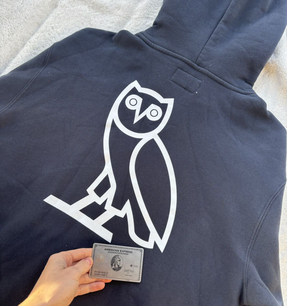 Octobers Very Own OVO x University of Toronto Navy Hoodie | Grailed