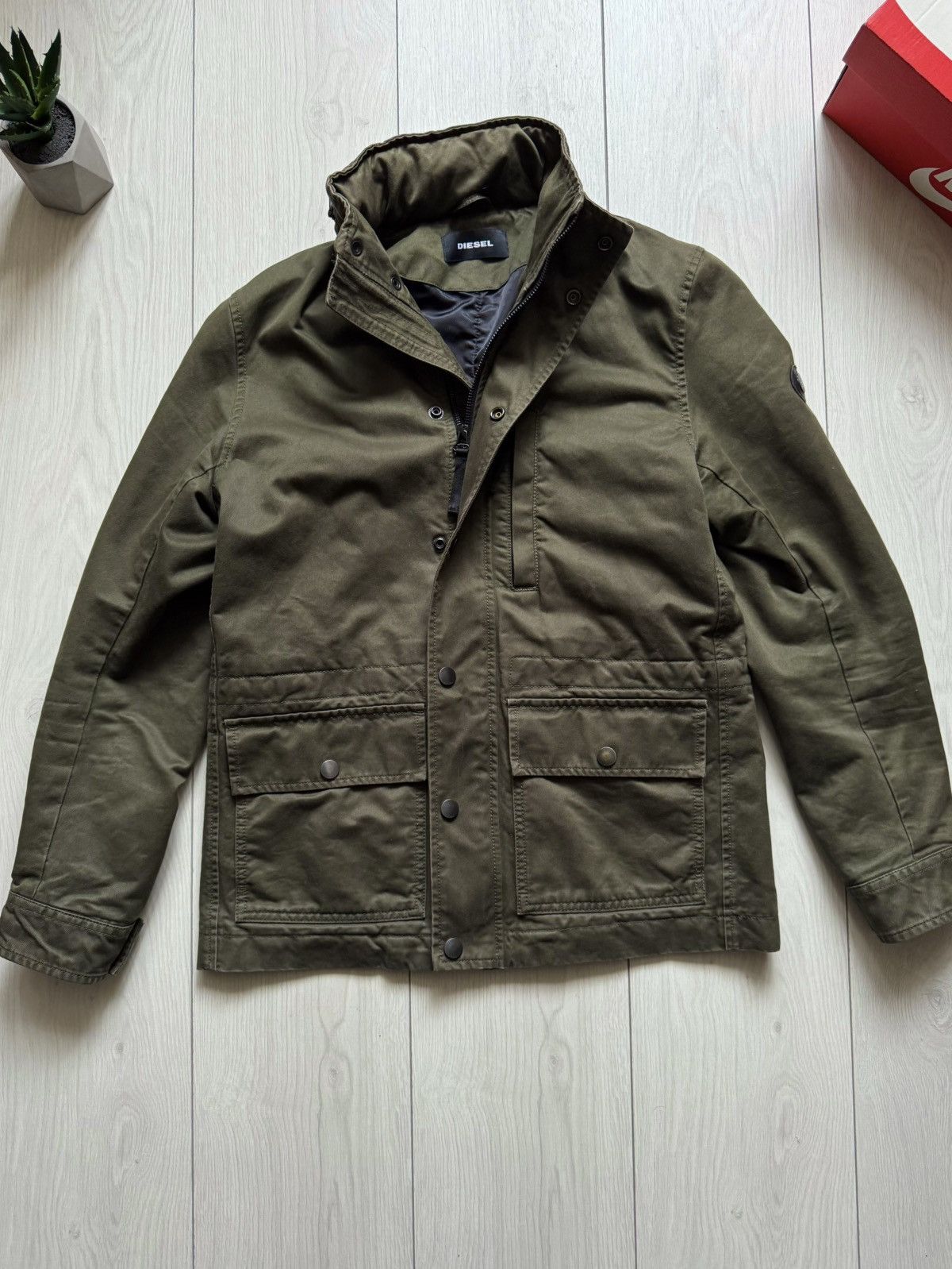 Diesel Diesel Multipoclet Military Utility Parka Jacket | Grailed