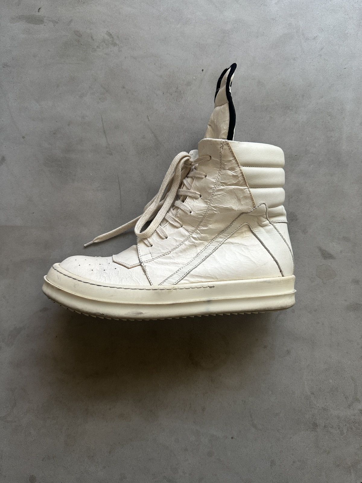 Rick Owens Rick Owens Geobasket Deerskin | Grailed