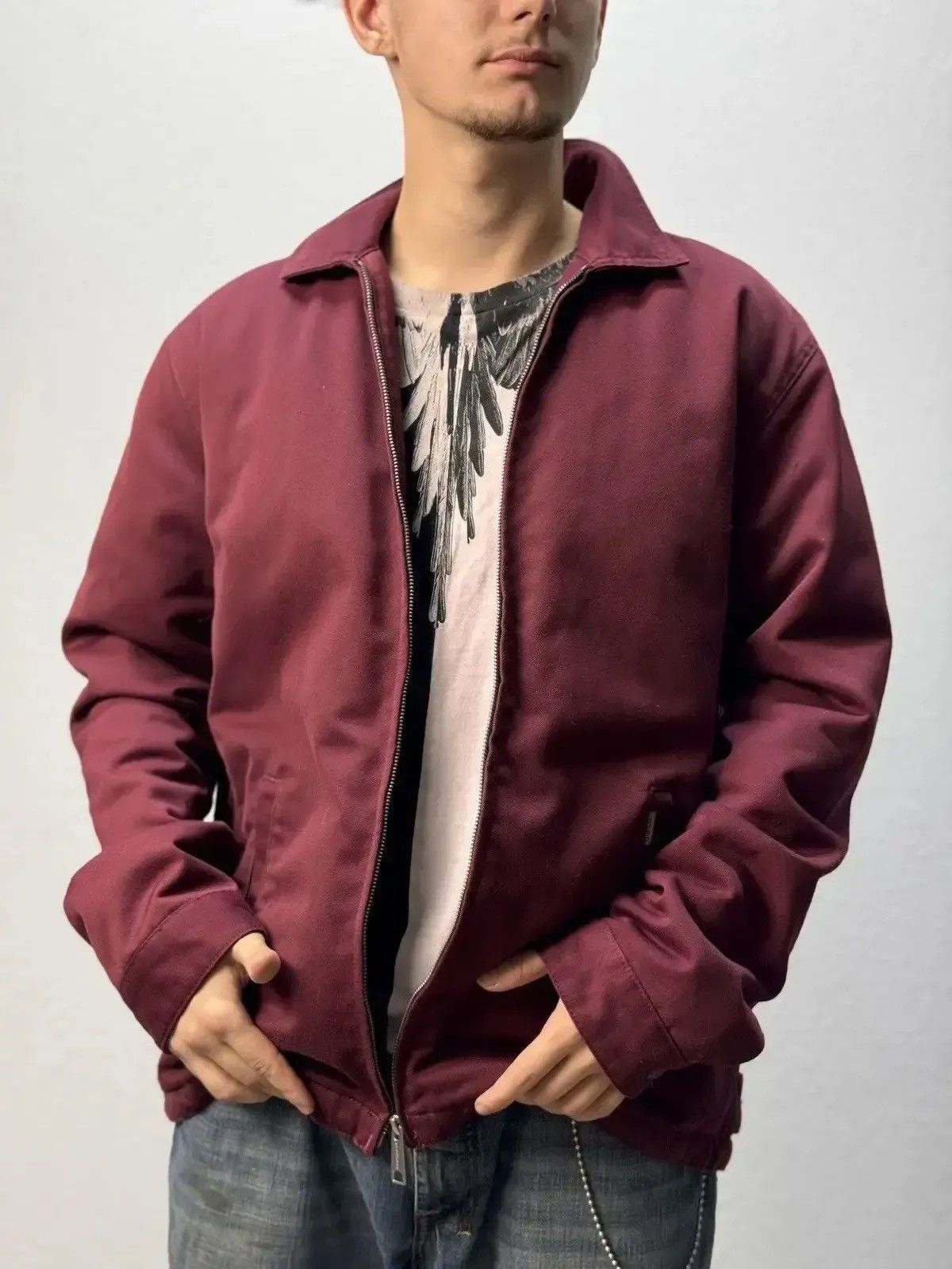 Carhartt Vintage Carhartt Jacket Red Arctic Vintage Work Coat | Grailed