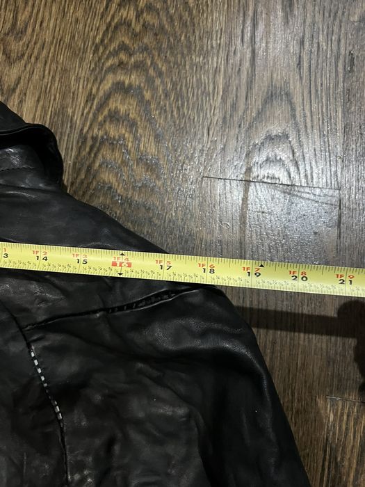 Boris Bidjan Saberi BBS AW14 J2-F251 Horse Leather Scar Stitch Jacket ...