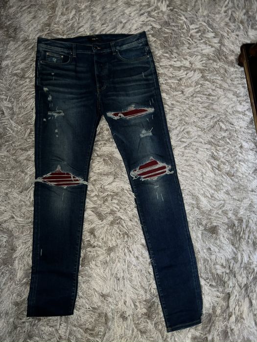 Amiri Mx1 Amiri Red Suede Patch | Grailed