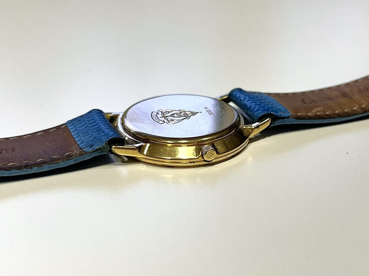 Gucci GUCCI 18K GOLD PLATED ART DECO STYLE 3000M WATCH 90S 80S | Grailed