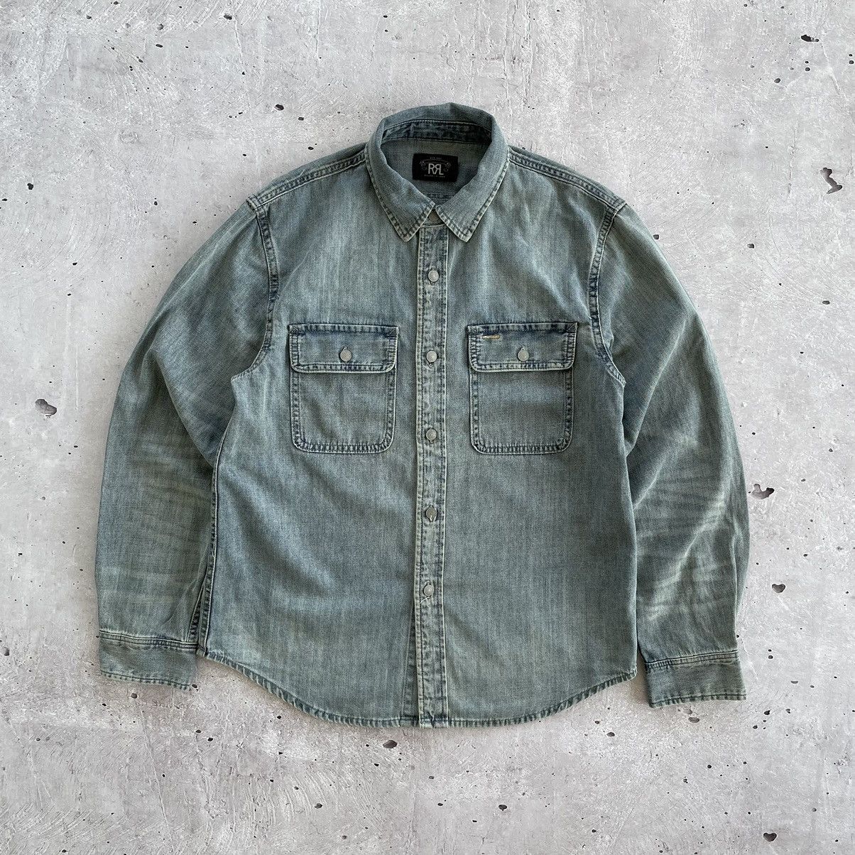 RRL Ralph Lauren × Ralph Lauren × Rare 🔥RARE🔥Vintage RRL Washed Denim ...