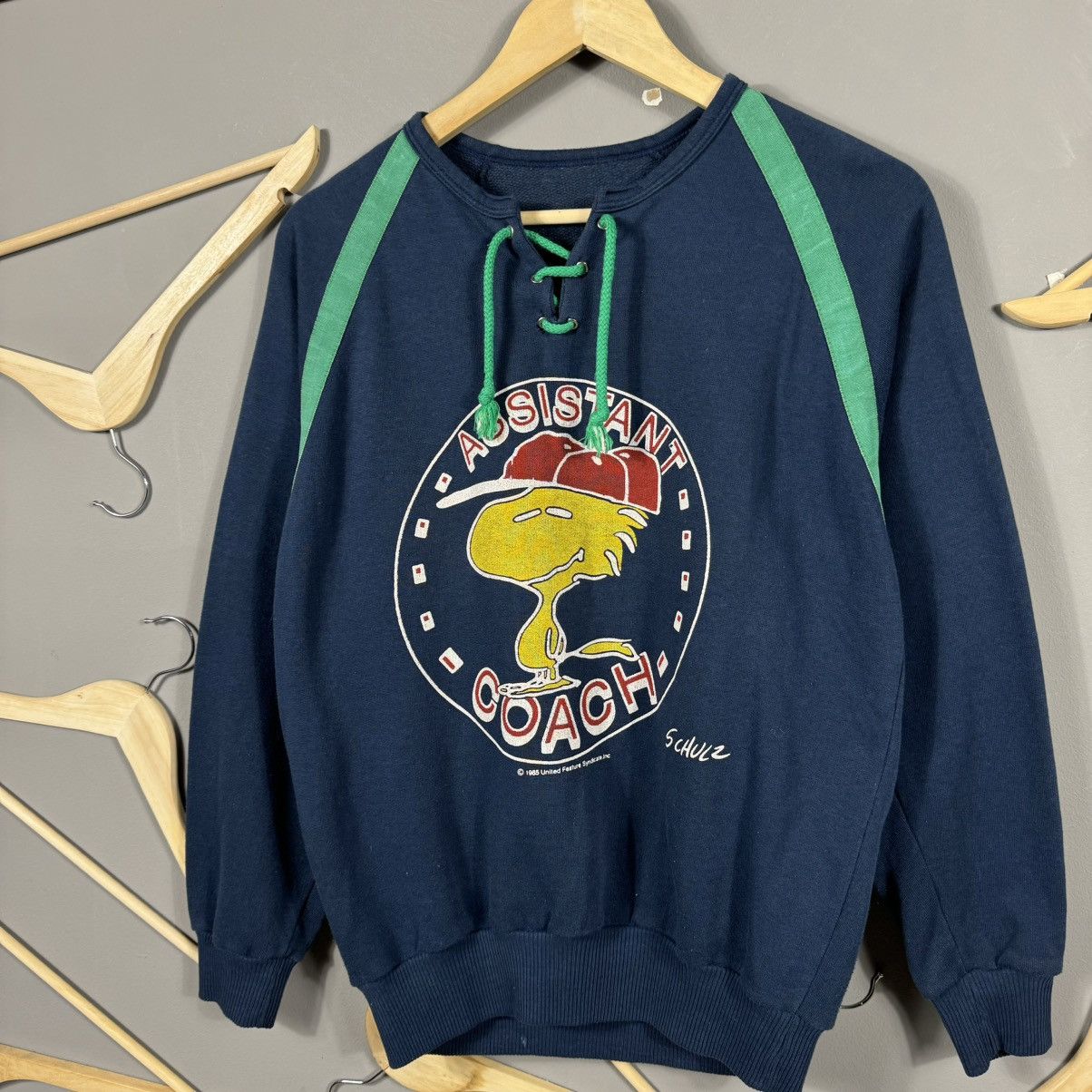 Vintage Vintage 1965 Peanuts Snoopy Coach Assistant Schulz Sweat | Grailed