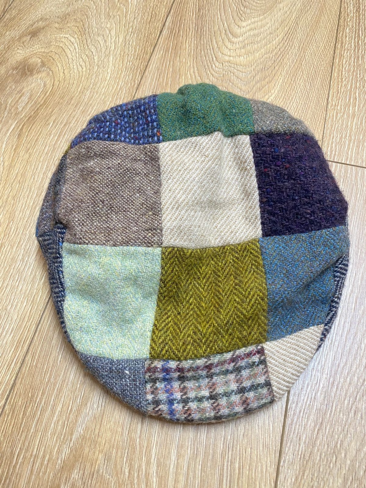 Donegal Tweed × Vintage Ultra rare Vintage hanna patchwork hats of ...