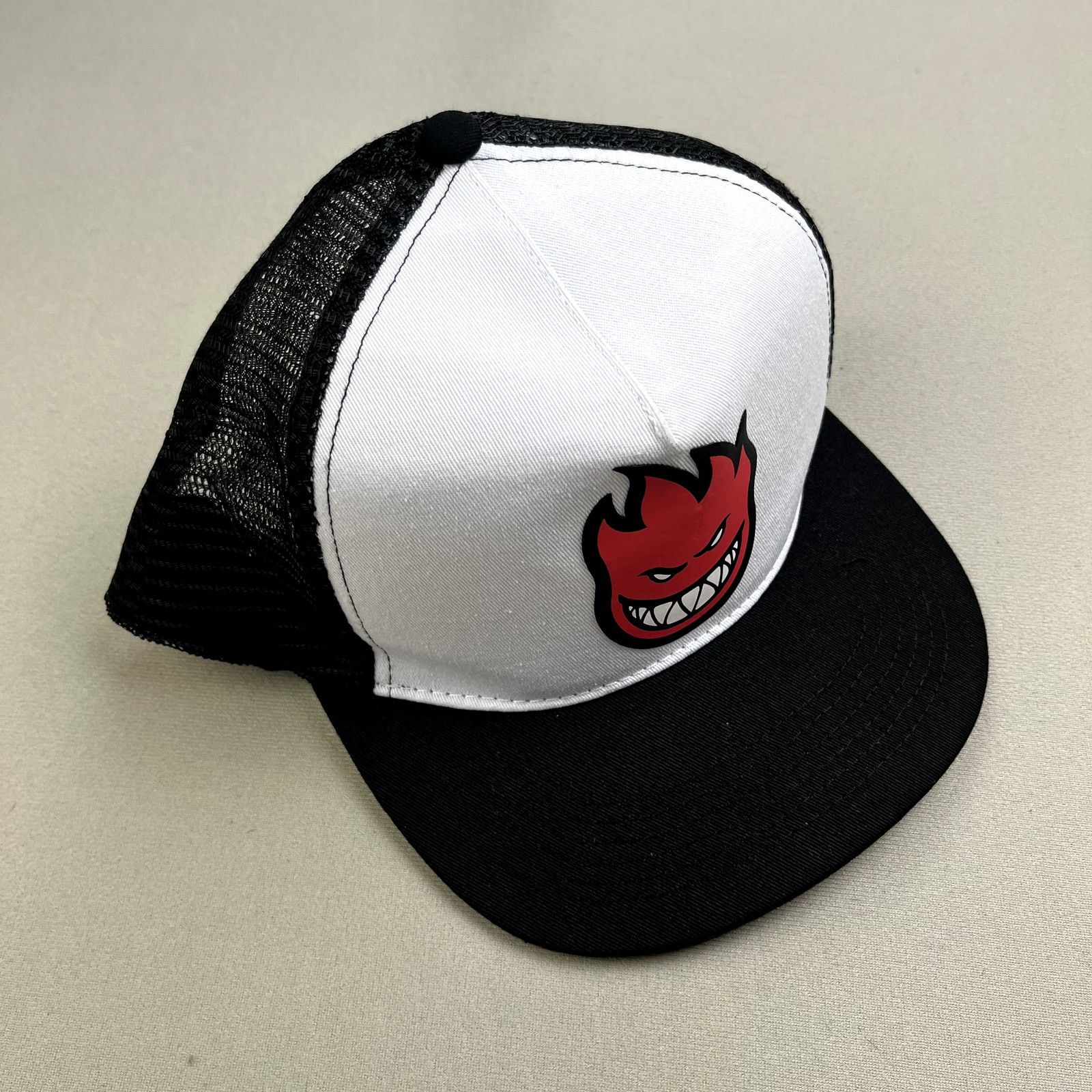 Spitfire Spitfire Wheels Hat Snapback Trucker Black Logo Skateboard ...