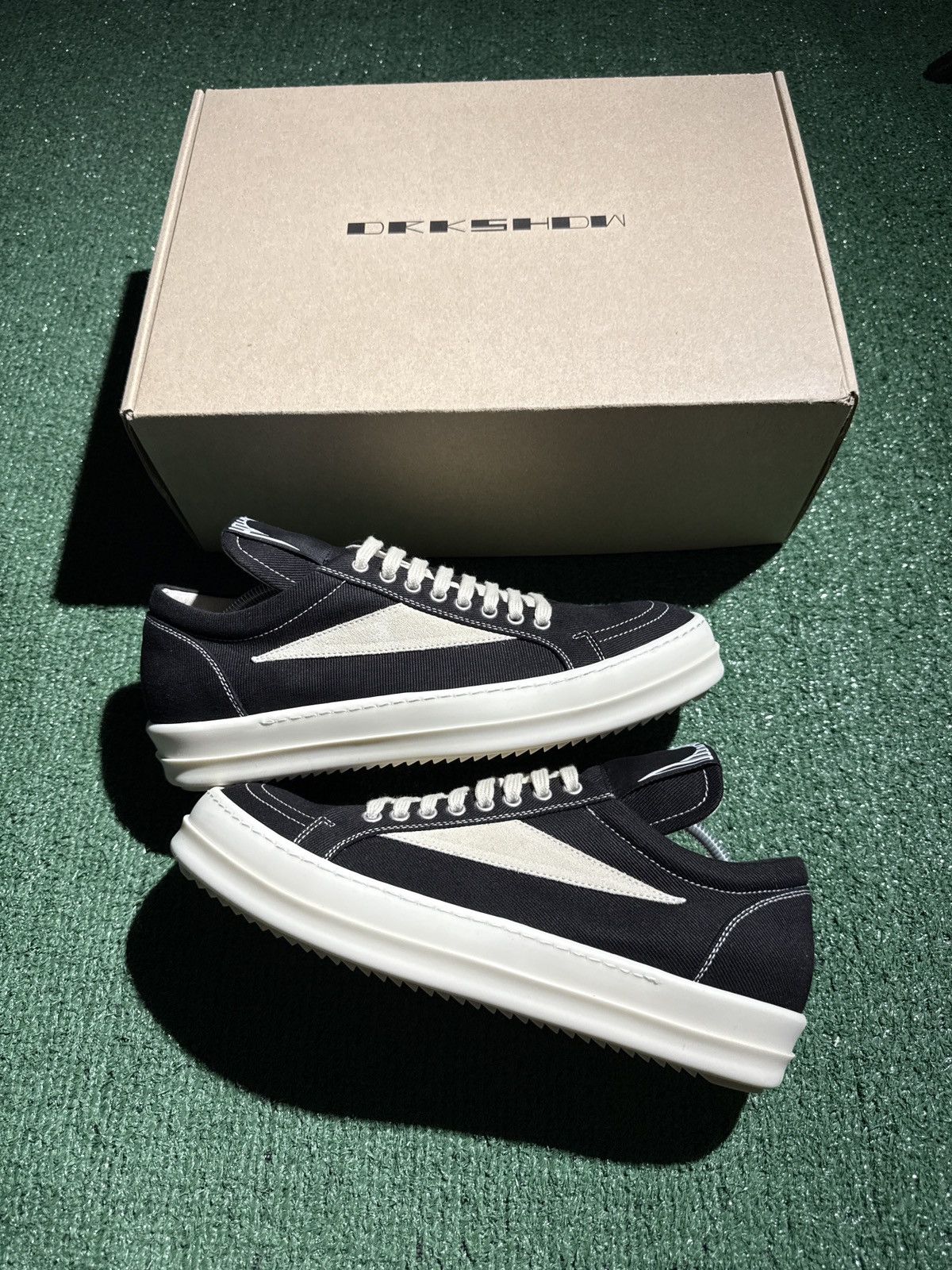 Rick Owens Drkshdw Rick Owens DRKSHDW Hollywood Low Vintage Sneakers ...