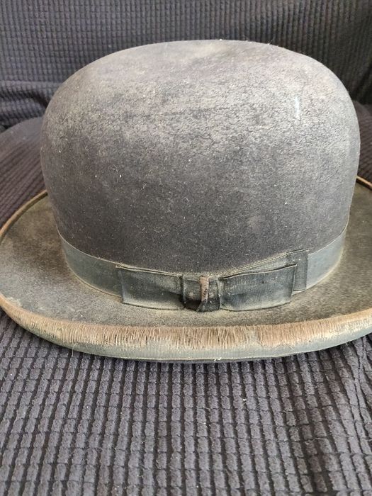 Vintage VTG Stetson Black Derby Hat designed by Maurice Rothschild ...