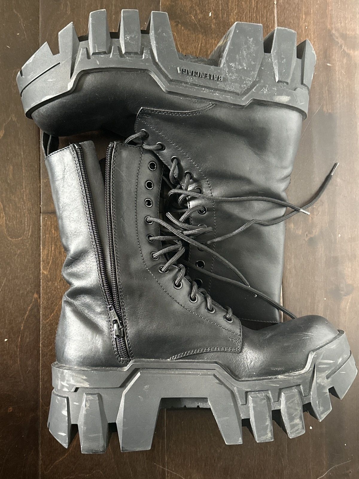 Balenciaga Balenciaga Bulldozer Boots | Grailed