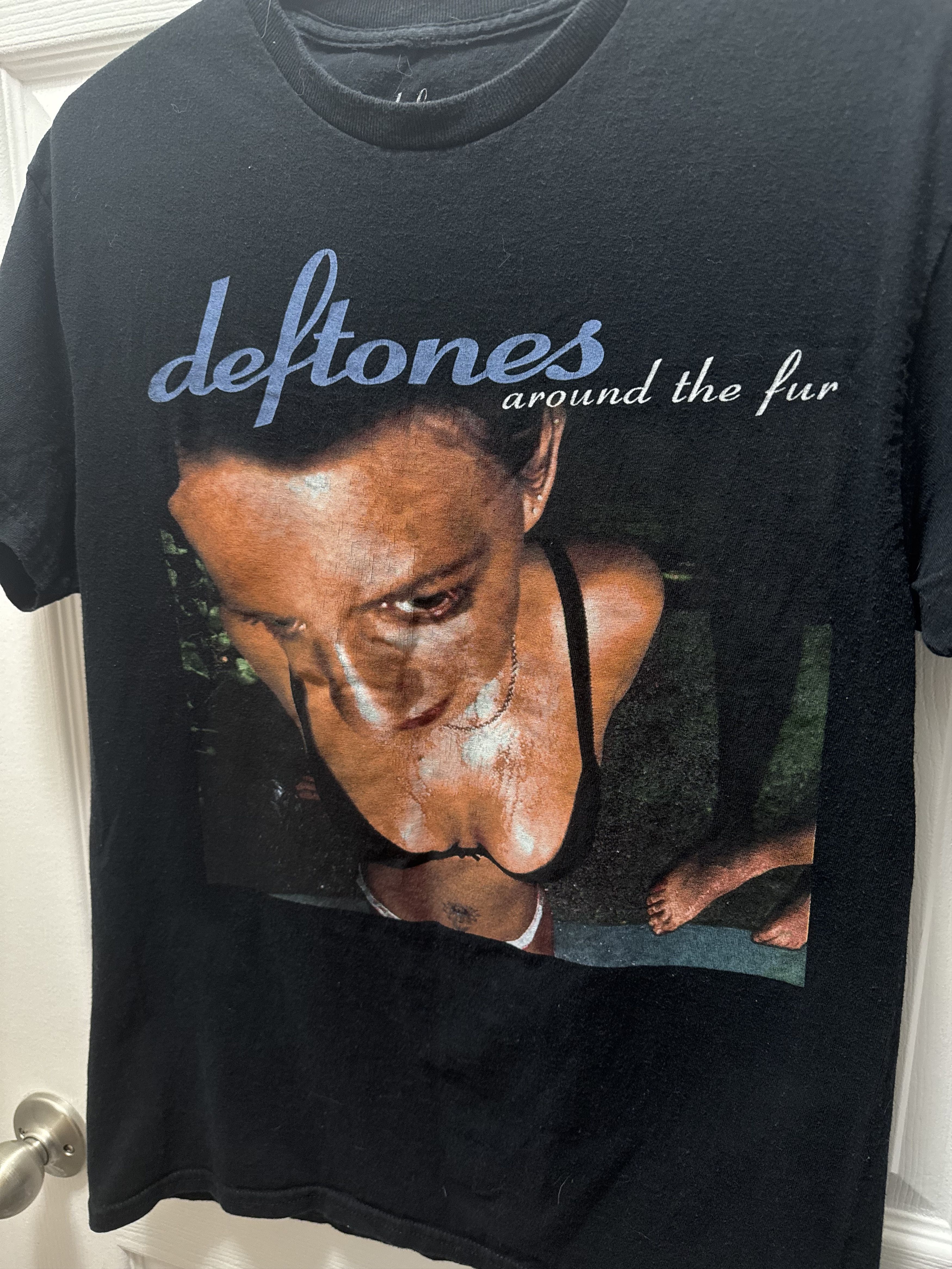 Band Tees × Vintage Deftones Around the Fur Album Shirt Distressed ...