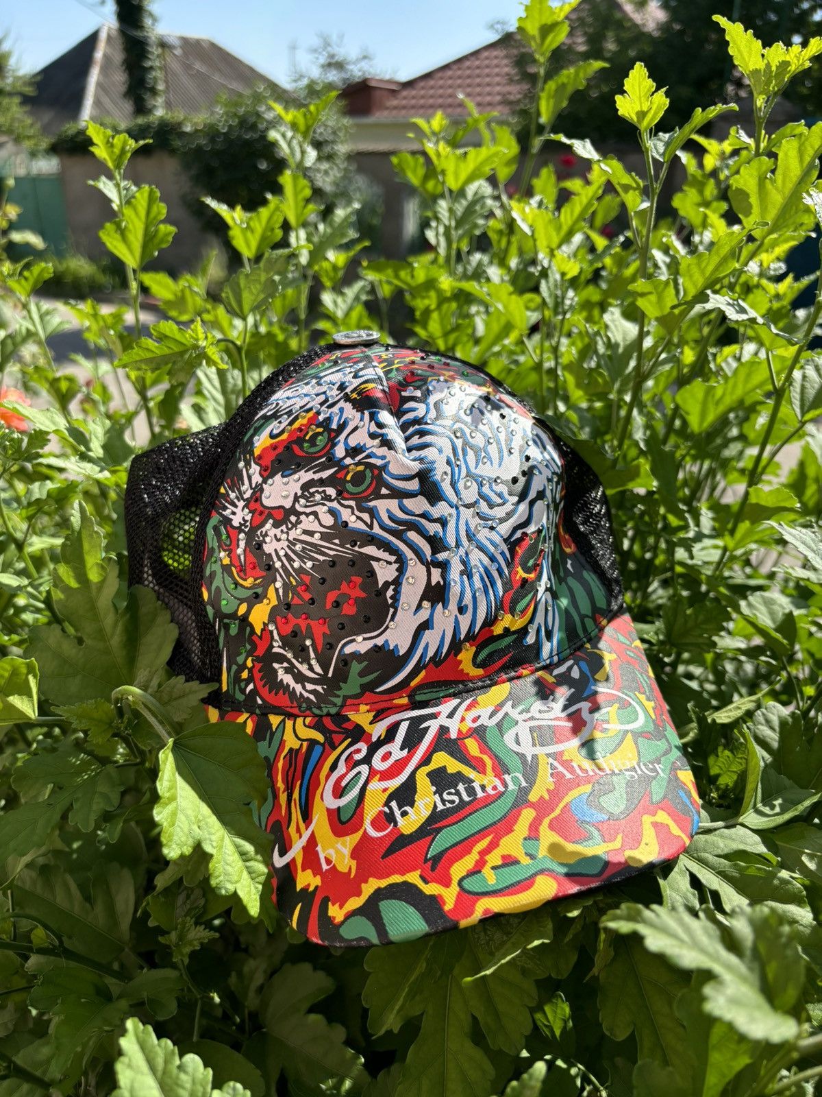 Ed Hardy × Japanese Brand VINTAGE 90s Ed Hardy Bootleg cap hats | Grailed