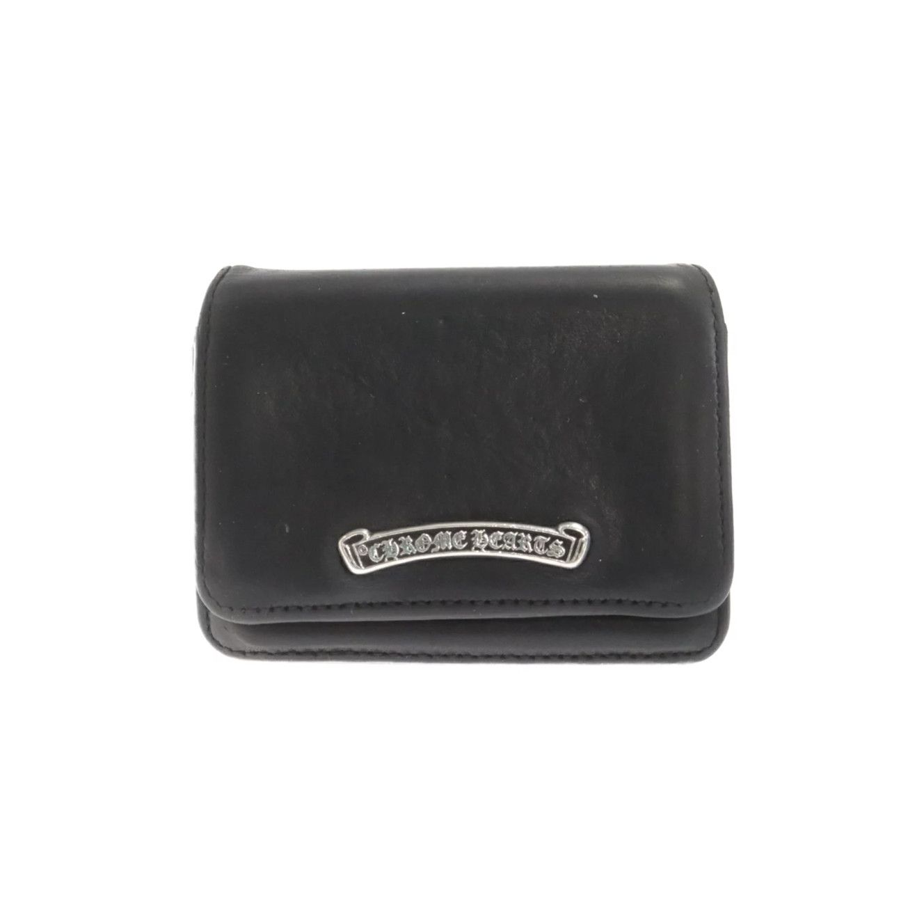 Chrome Hearts CHROME HEARTS LEATHER CARDHOLDER WALLET | Grailed