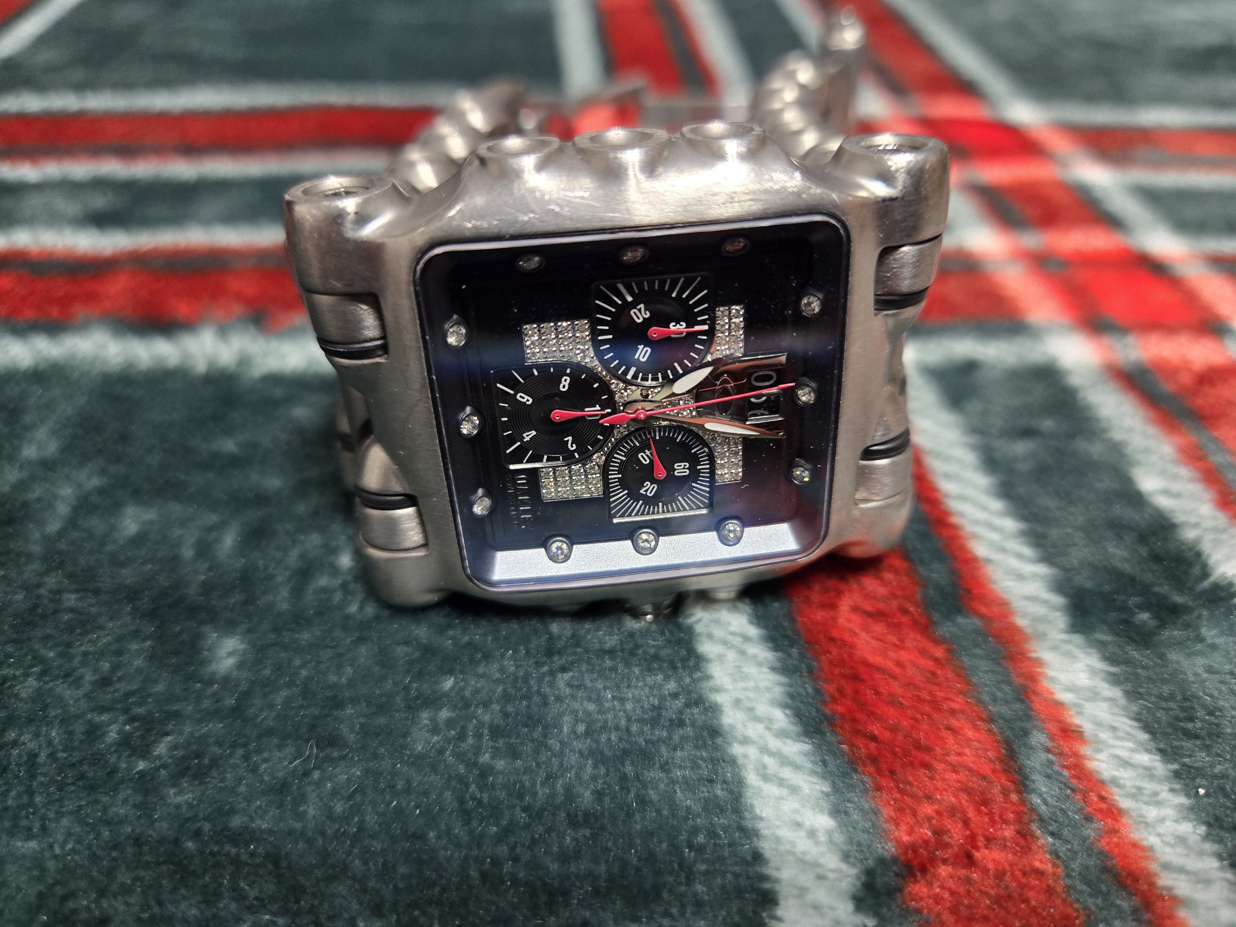 Oakley Oakley Minute Machine Time Tank Titanium Diamond Dial 10-222 ...