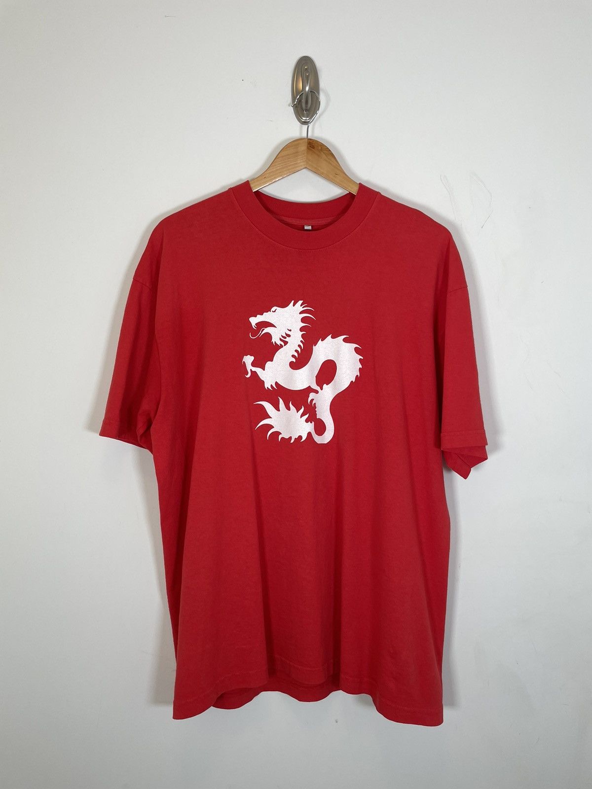 Vintage PRICE SET Dean Blunt “Zushi” Red Tee Shirt Mens Large | Grailed