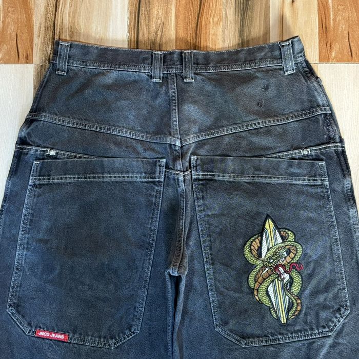 Vintage Crazy Vintage 90s Jnco Snake Baggy Jorts | Grailed