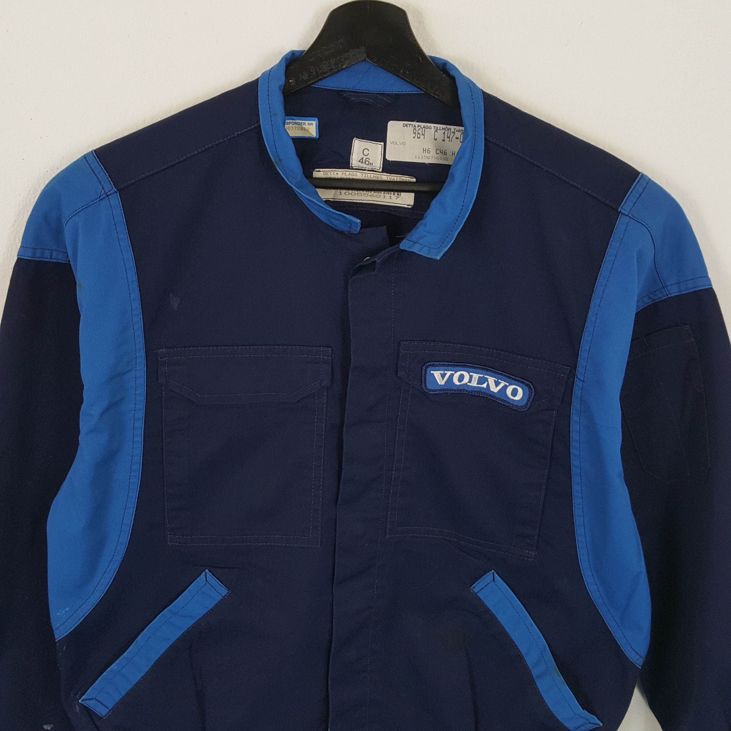 Racing × Vintage × Workers VOLVO Workwear Style Jacket Motorsports ...