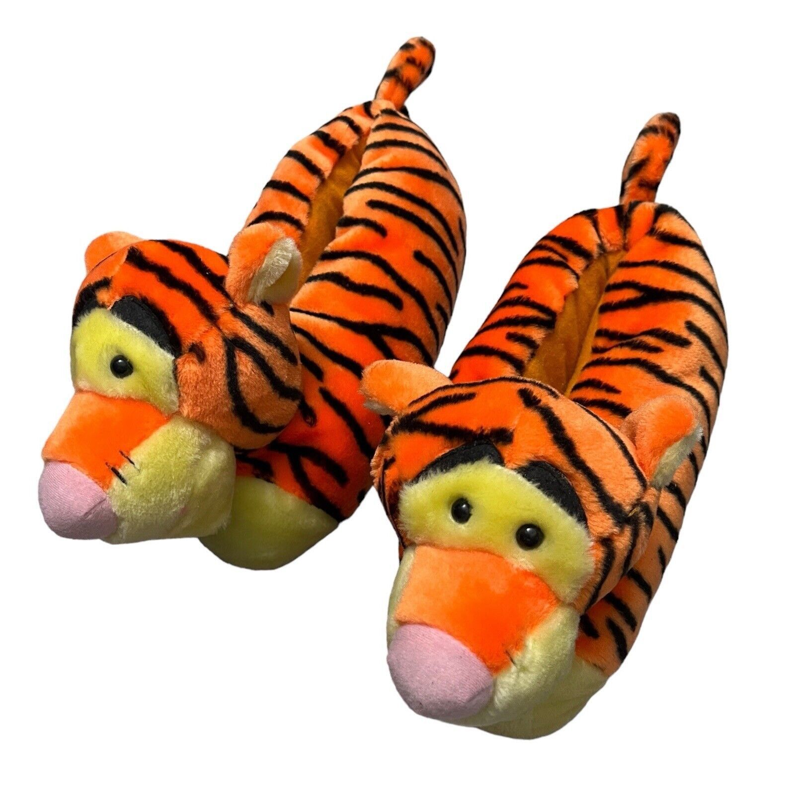 Disney Vintage 90s TIGGER Plush Disney Winnie The Pooh Slippers | Grailed