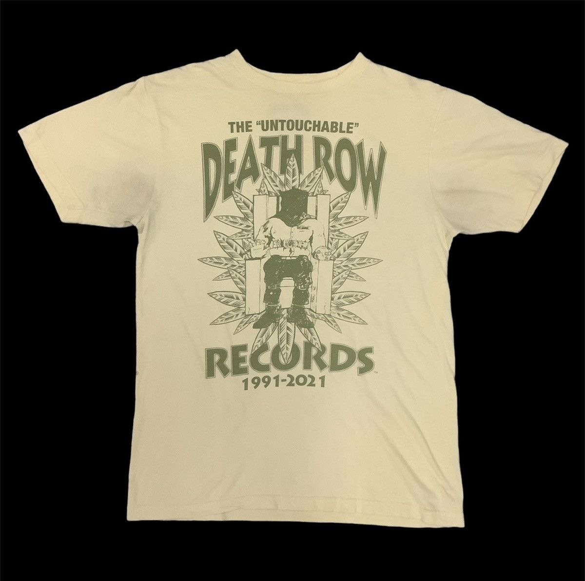 Death Row Records × Rap Tees DEATH ROW RECORD TEE | Grailed