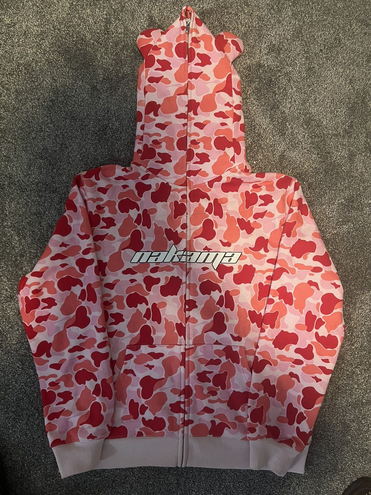 Japanese Brand × Streetwear × Vintage Nakama bear full zip | Grailed