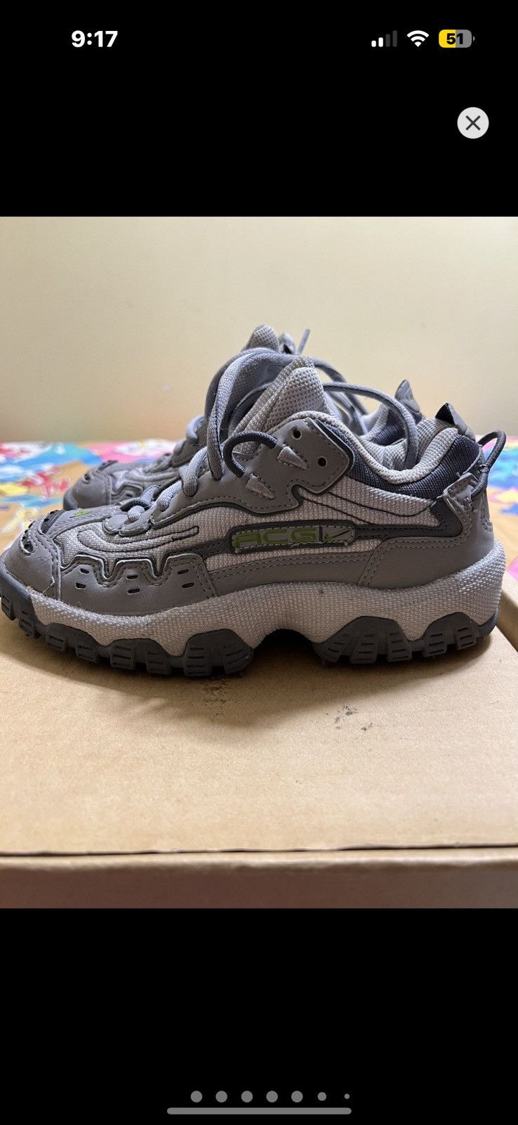 Nike × Streetwear × Vintage ***FINAL DROP***RARR 2001 NIKE ACG TREK WIDE SHOE 5.5 | Grailed