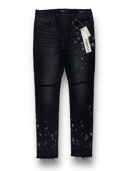 Purple PURPLE - P001 Black Resin Knee Slit | Grailed