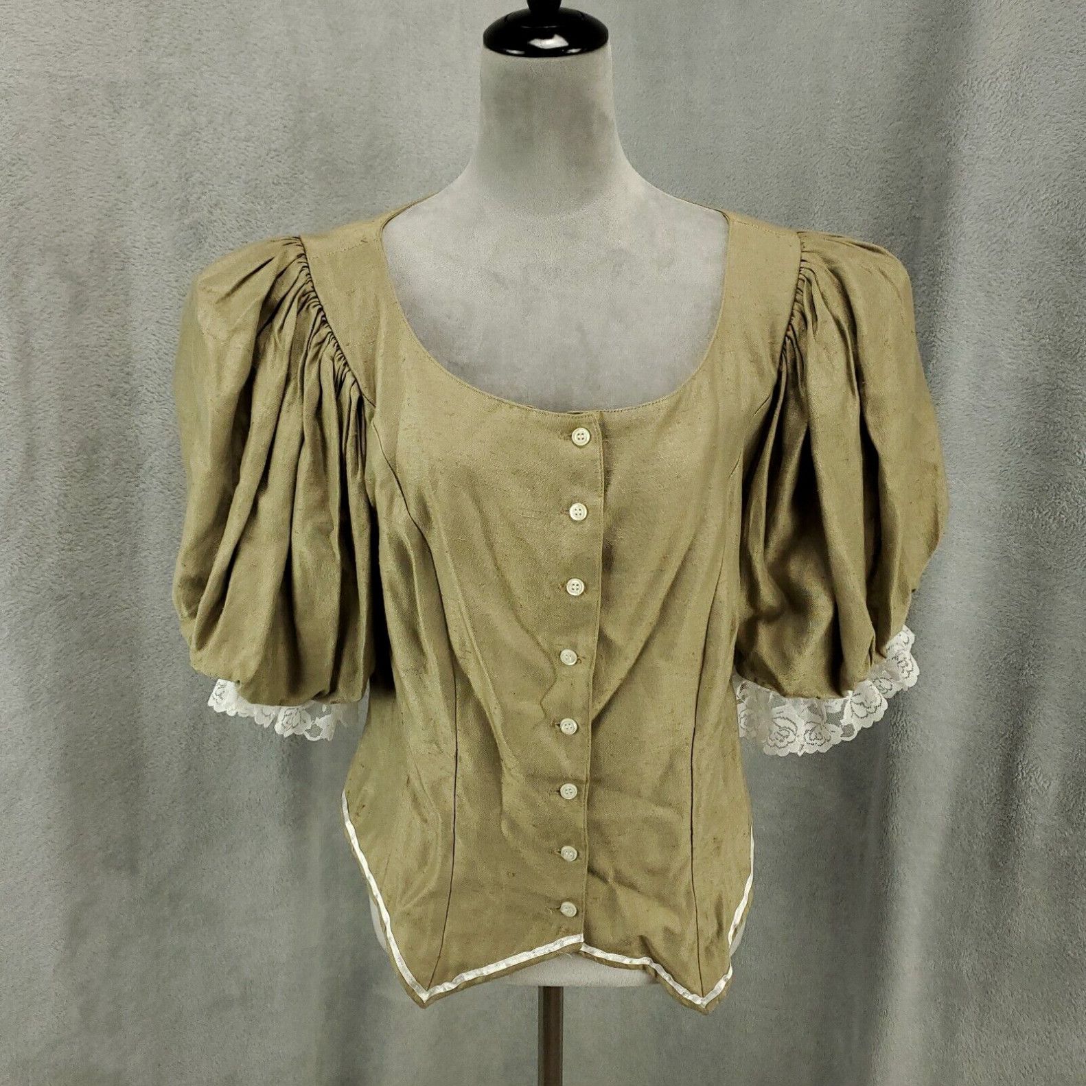 Vintage Frontier Classics Pioneer Old West Victorian Prairie Skirt Top ...