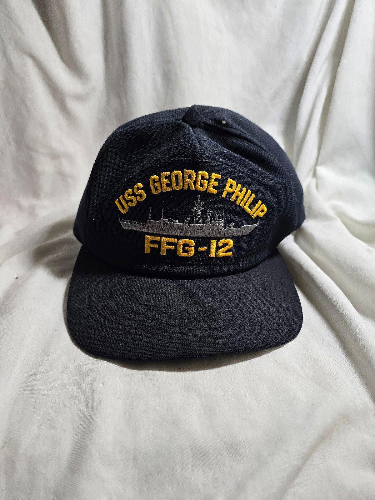 Camo USS GEORGE PHILIP FFG-12 SHIP HAT - NAVY BLUE | Grailed
