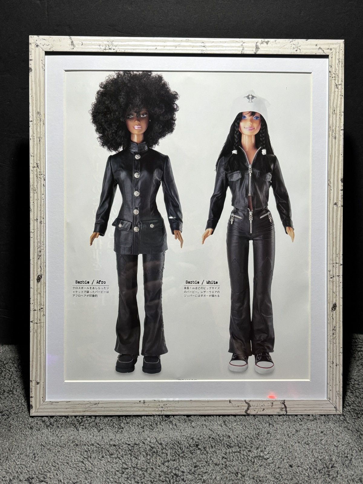 Chrome Hearts • Chrome Hearts • 'Barbie Girls' Framed Poster | Grailed