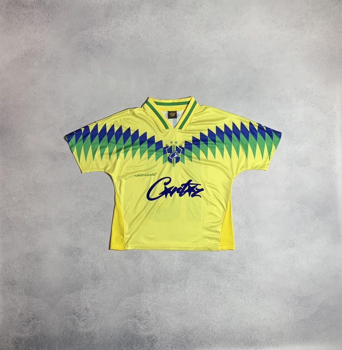 Corteiz × Sportswear × Vintage Corteiz Club Brazil Football Jersey RTW ...