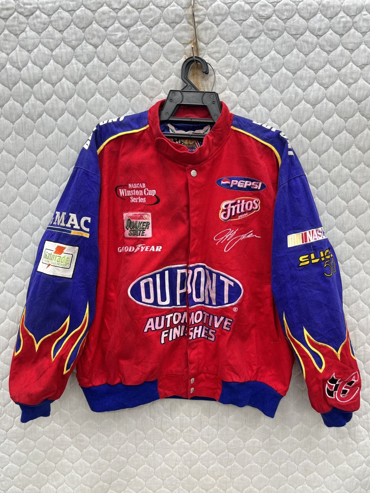Jeff Hamilton × NASCAR × Vintage 🔥🔥🔥STEALS JEFF HAMILTON NASCAR JACKET ...