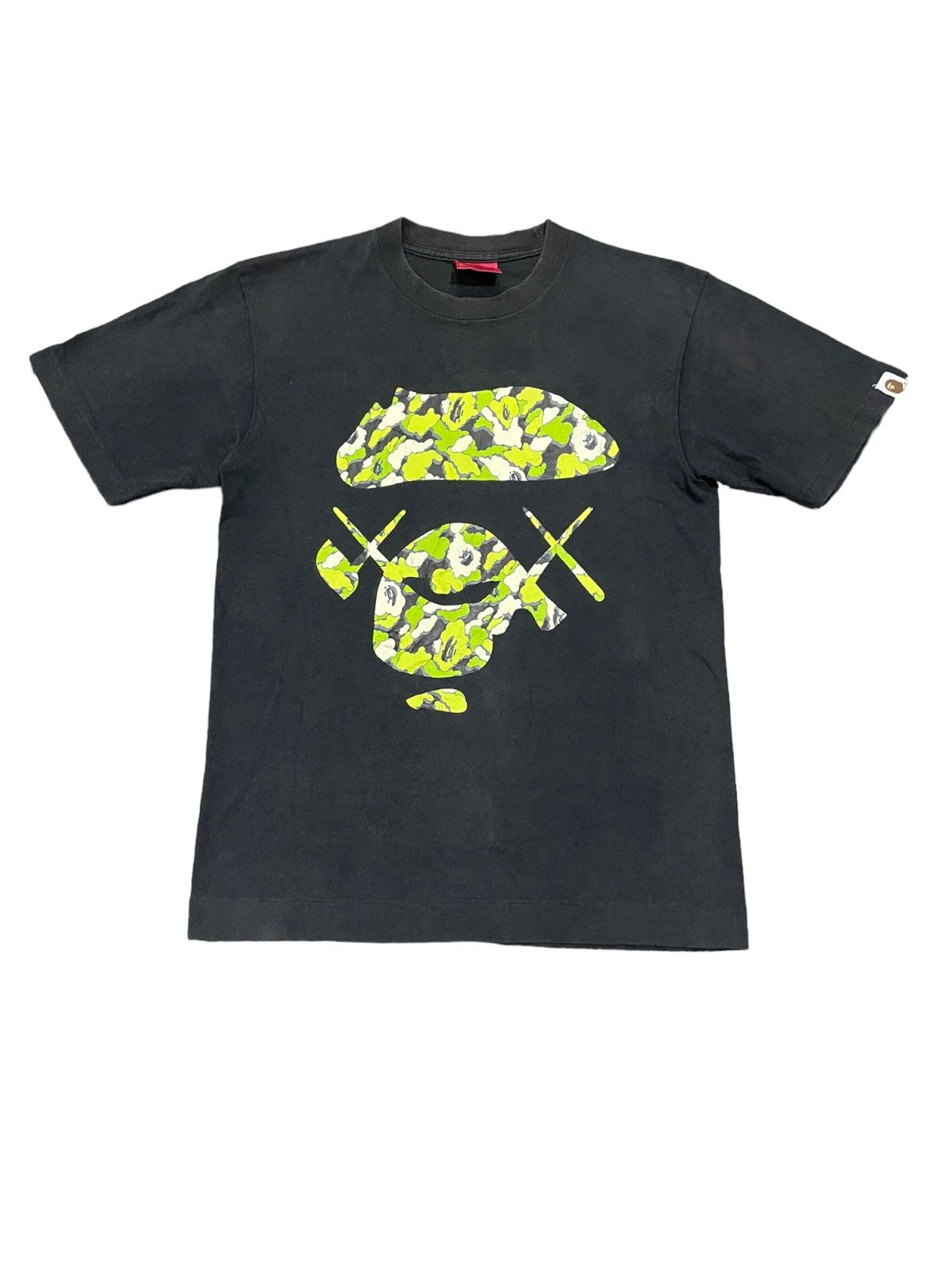 Bape Vintage BAPE x KAWS Single Stitch Red Tag Rare Tee | Grailed