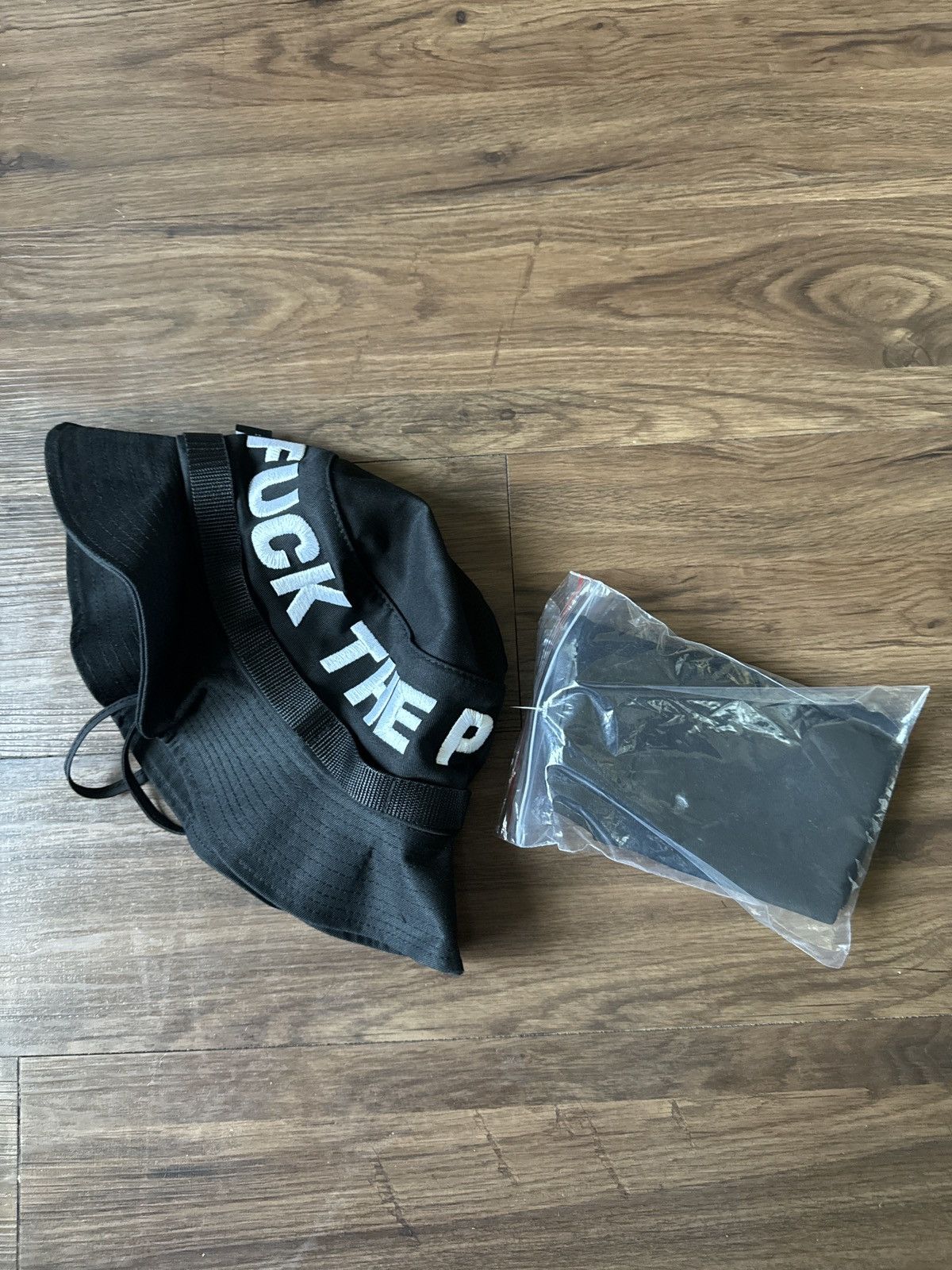 Fuck The Population FTP SPELL OUT FACE MASK BOONIE HAT(BLACK) | S/M ...