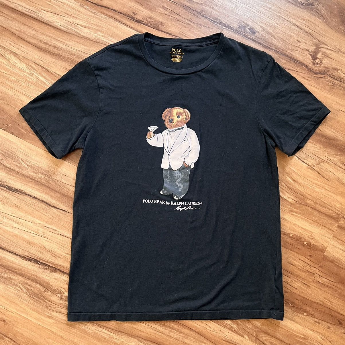 Polo Ralph Lauren Crazy Essential Polo Bear Graphic Tee Classic Skate ...