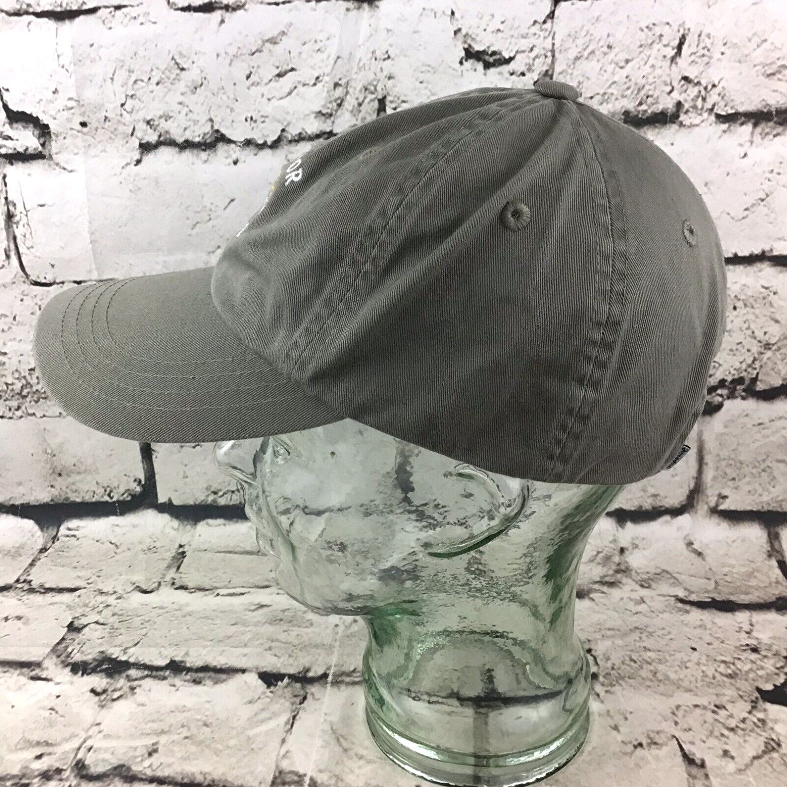 Imperial US Junior Ametuer Gold Mountain Mens OSFA Hat Gray Strapback ...