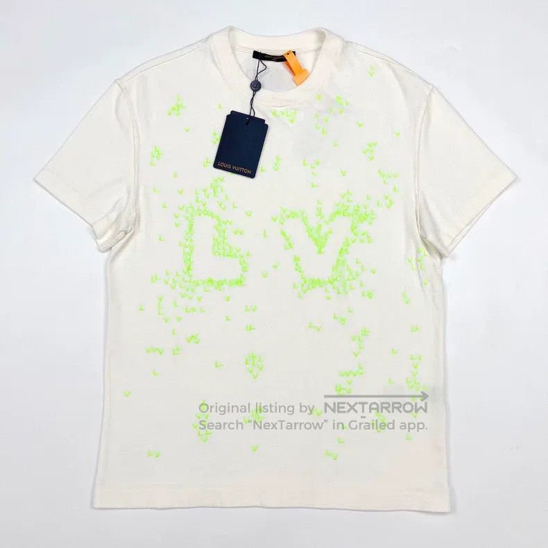 Louis Vuitton Louis Vuitton Blue and white paper cranes full print ...