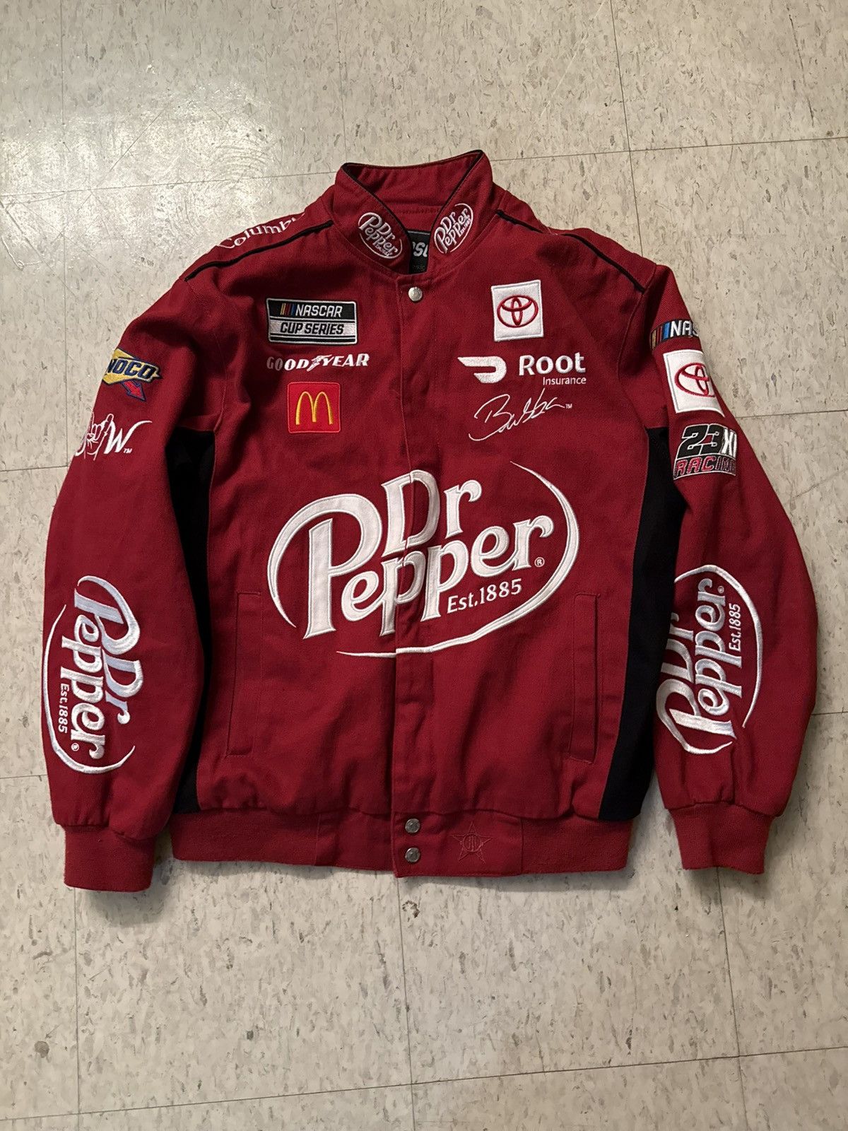 NASCAR Dr. Pepper Racing Jacket | Grailed