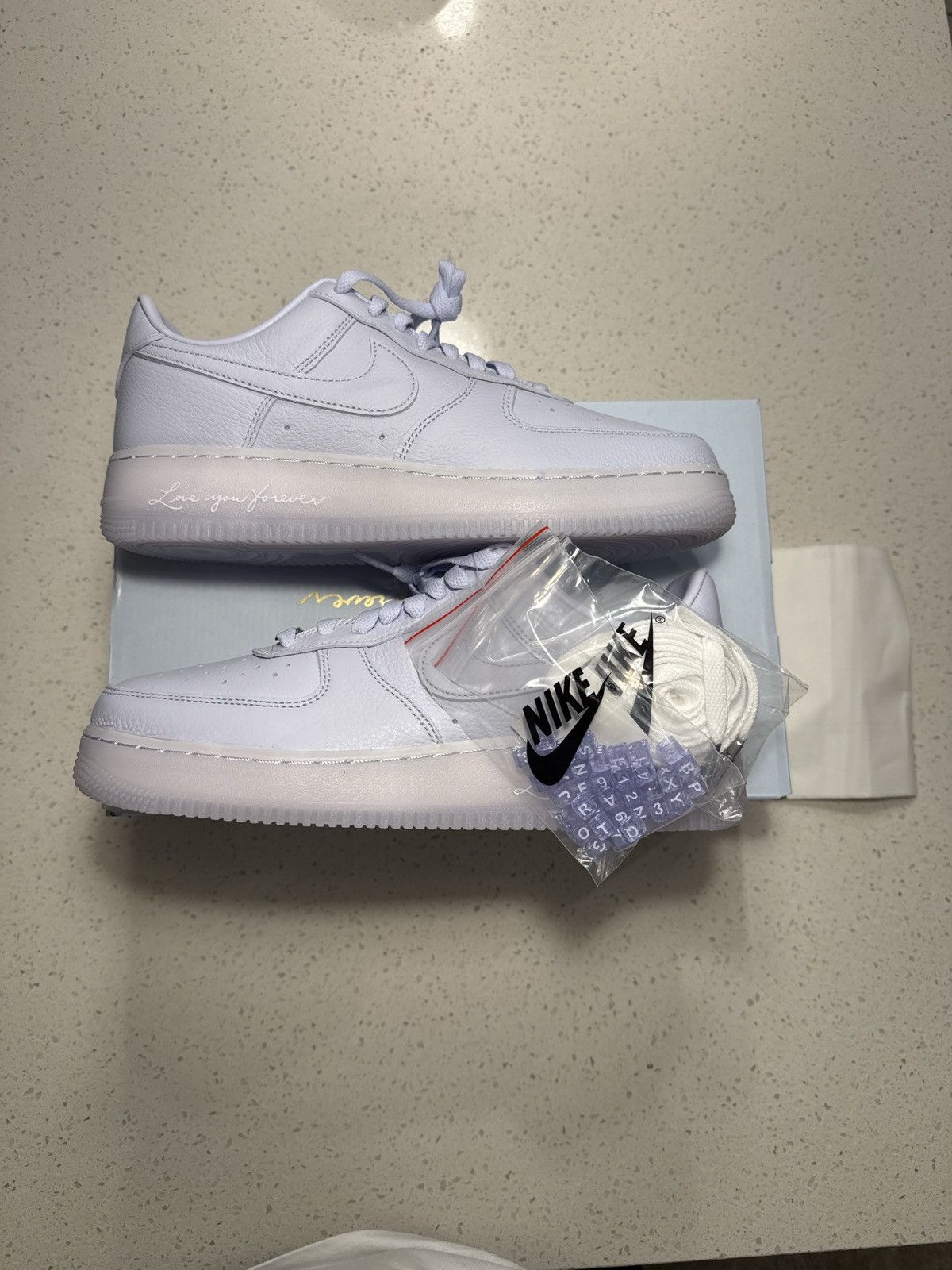 Drake × Nike × Nocta NOCTA X NIKE AIR FORCE CLB 1 ‘PALEST PURPLE’ | Grailed