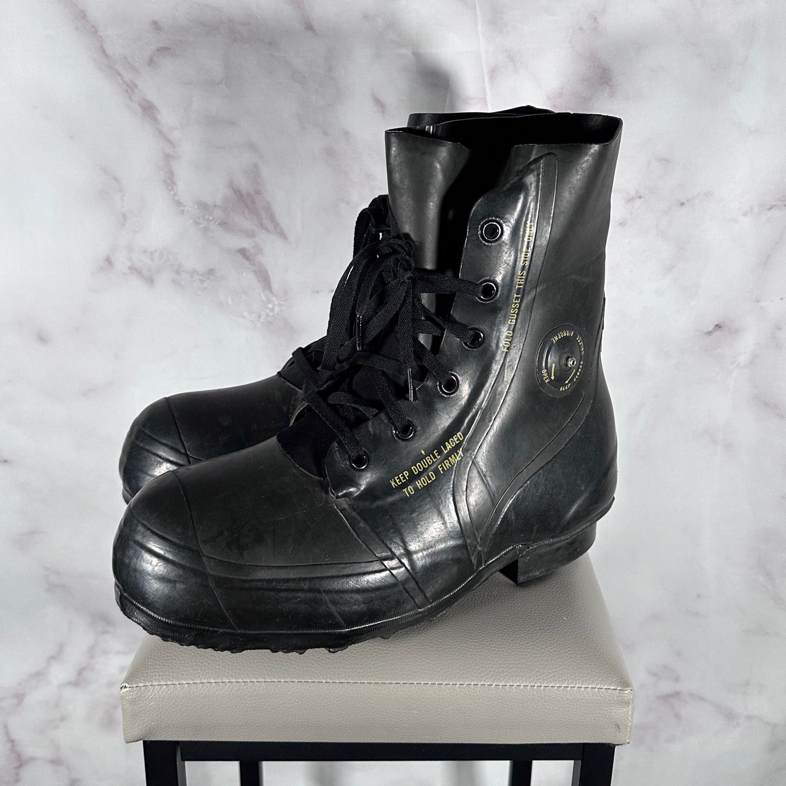 Bata × Military × Vintage USGI Black Bunny Boots | Grailed