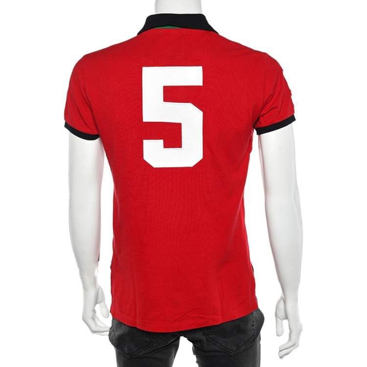 Ralph Lauren Polo Ralph Lauren Milan big logo horse number 5 | Grailed