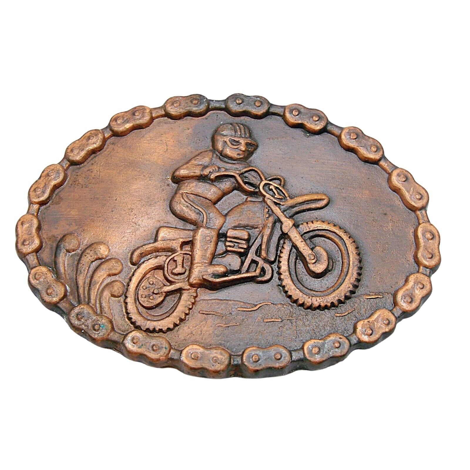 Streetwear × Vintage Motocross Racing Dirt Bike Motorcycle Chain Edge ...