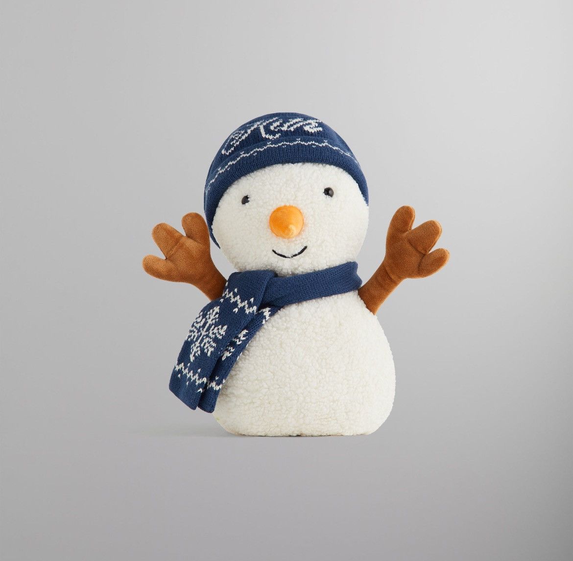 Kith Kithmas snow man bear plush Christmas | Grailed