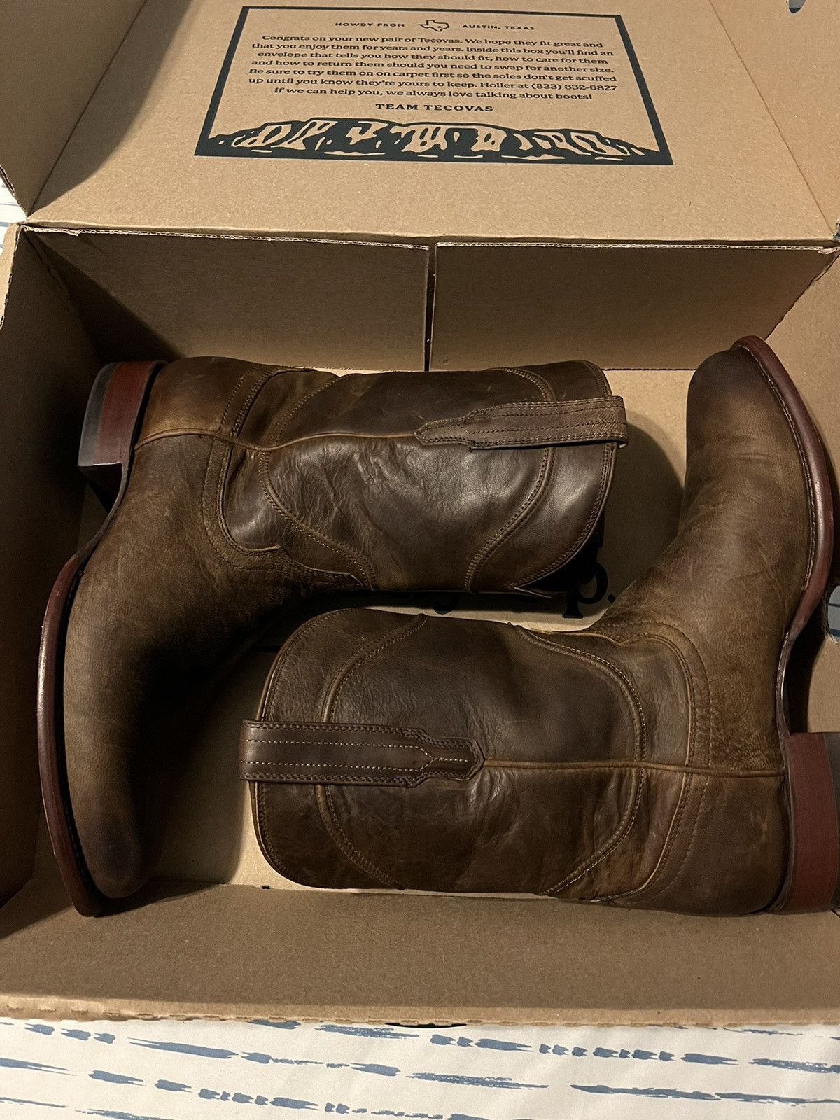 Tecovas Tecovas The Earl Cafe Ropers 10EE | Grailed